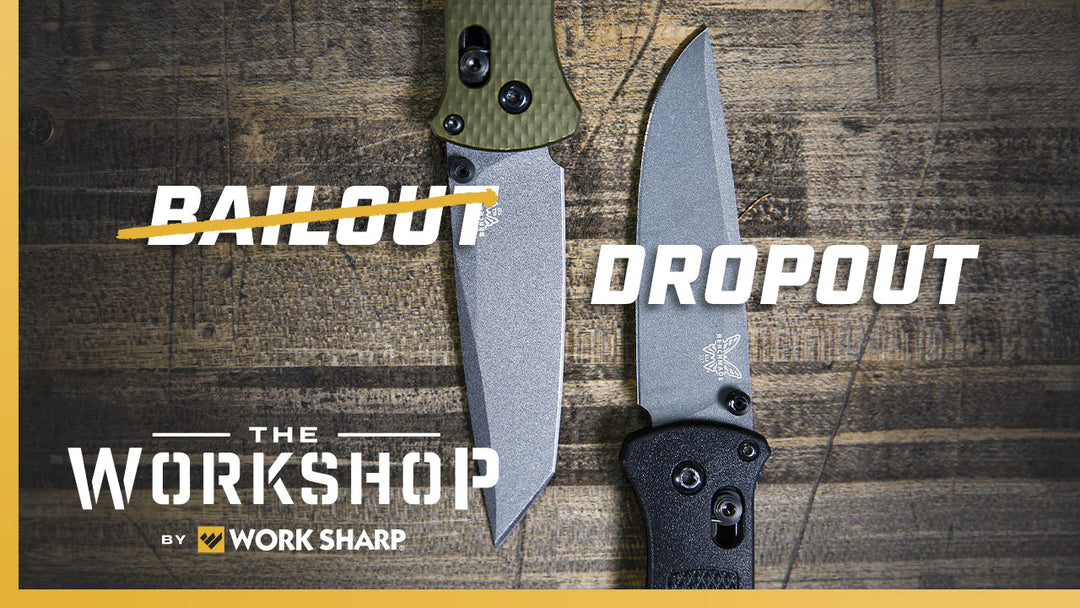 How to Re-Profile a Tanto Edge into a Drop Point – Work Sharp