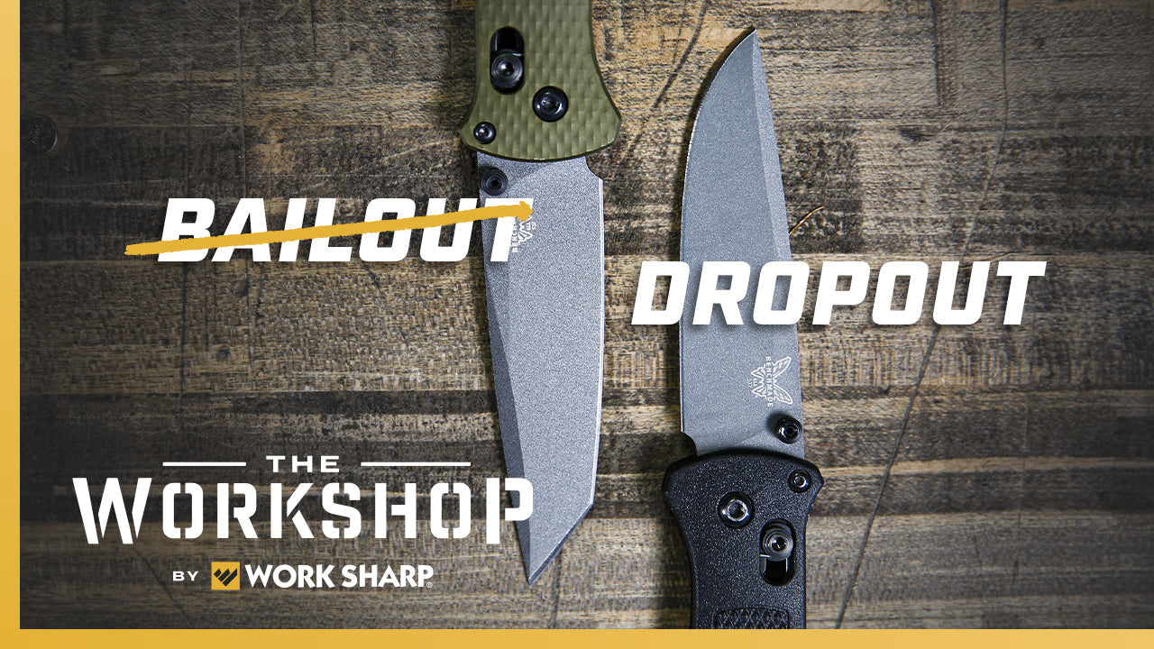 How to Re-Profile a Tanto Edge into a Drop Point – Work Sharp