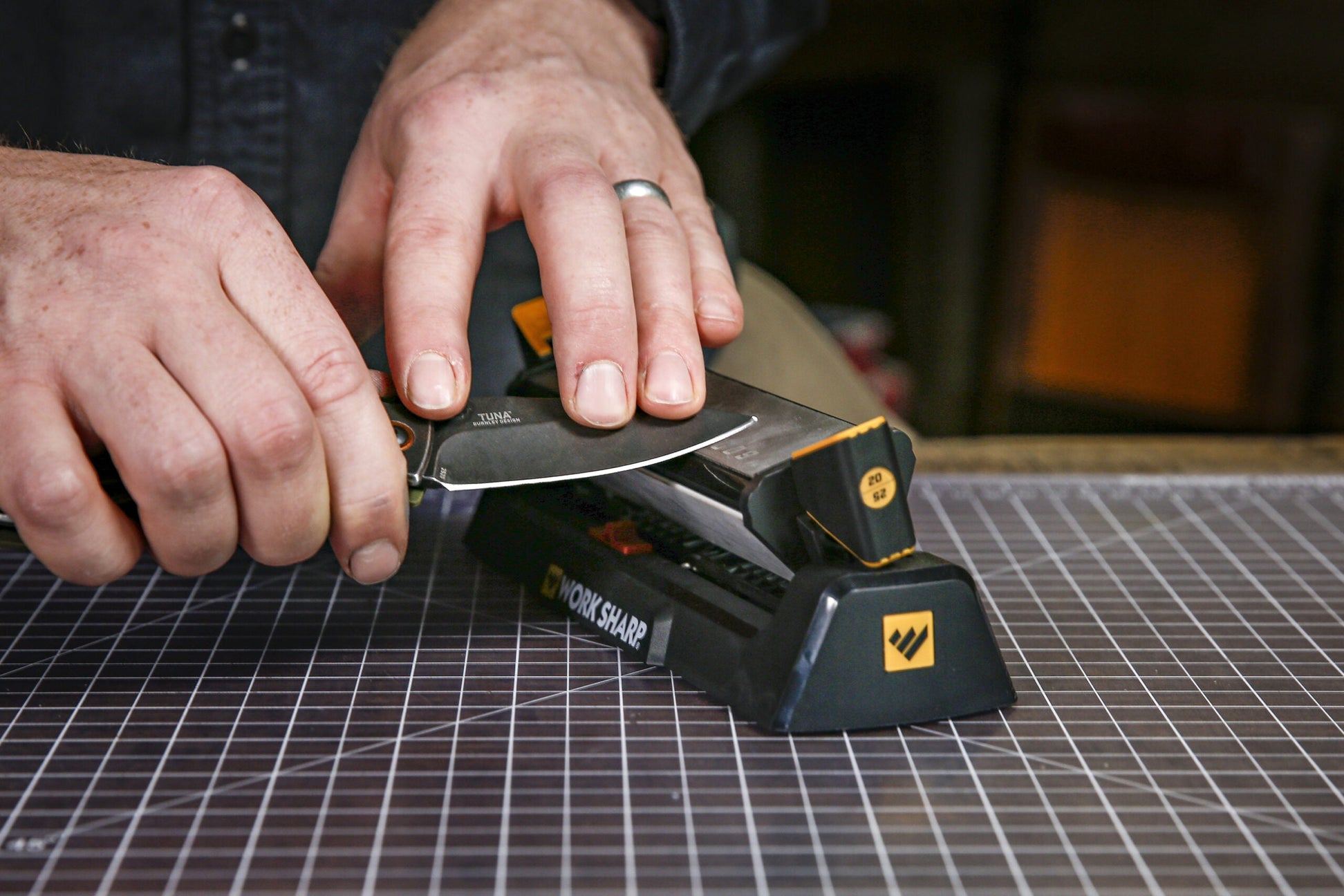 How to Sharpen with a Benchstone – Work Sharp