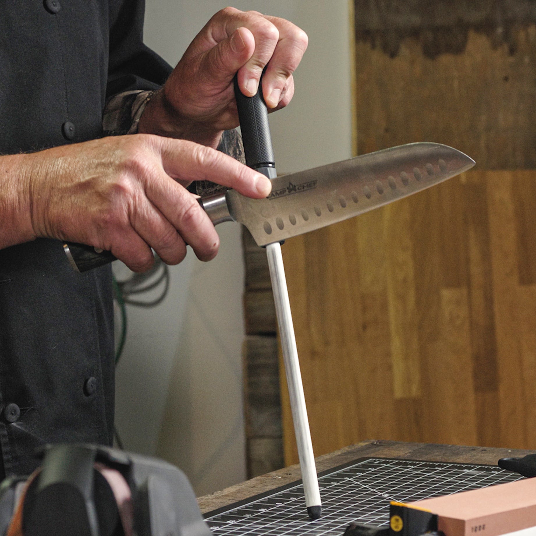 How to Hone Kitchen Knives – Work Sharp