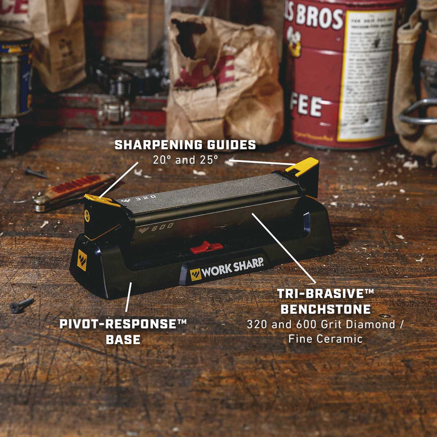 Benchstone™ Knife Sharpener – Work Sharp