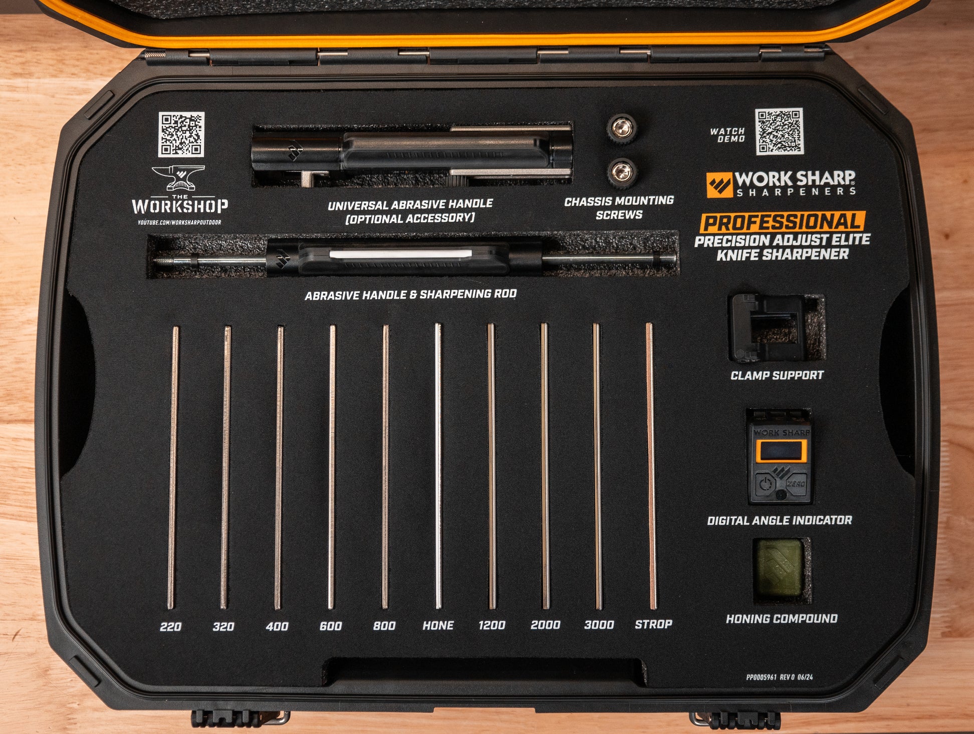 Professional Precision Adjust™ Elite Knife Sharpener – Work Sharp