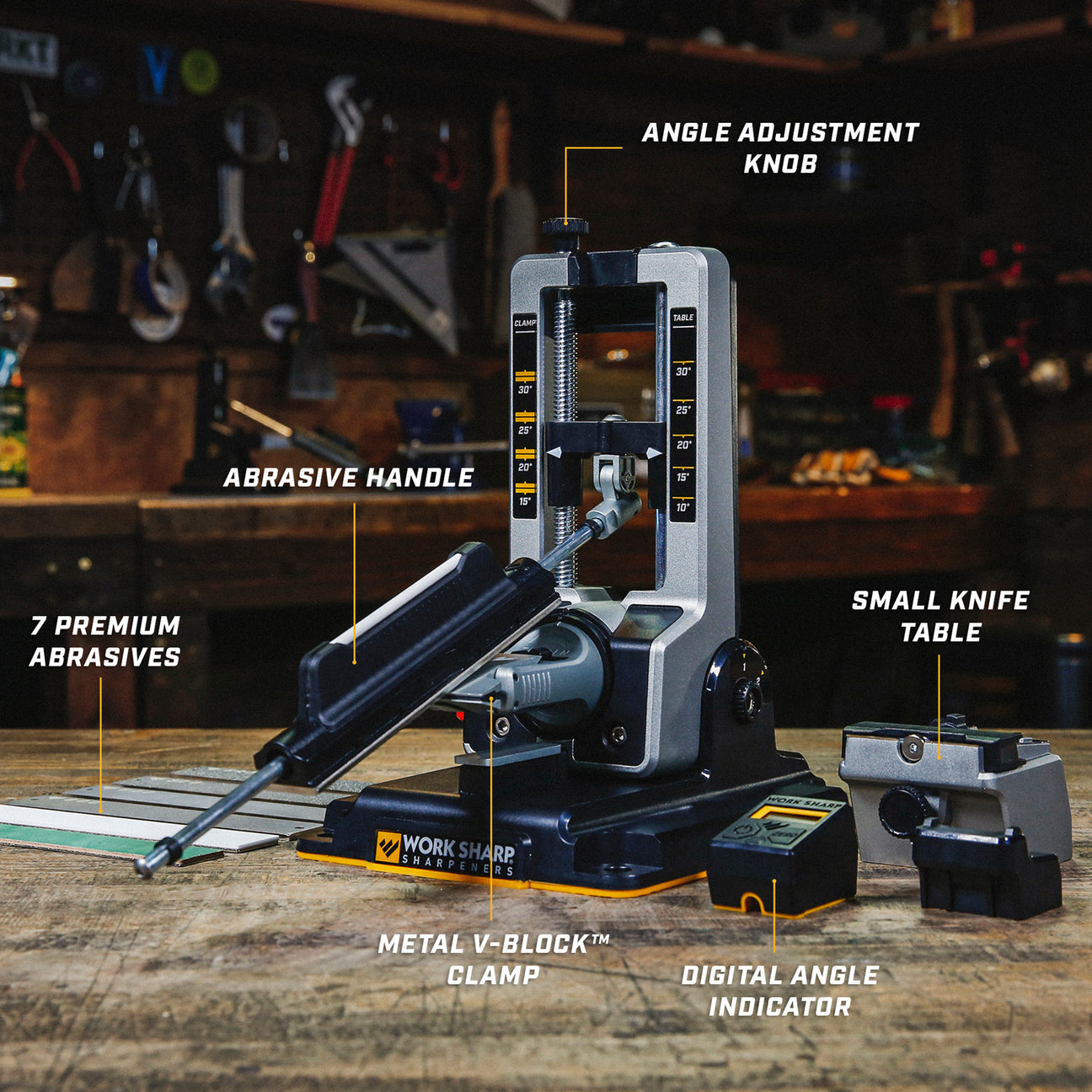 Professional Precision Adjust™ Knife Sharpener – Work Sharp