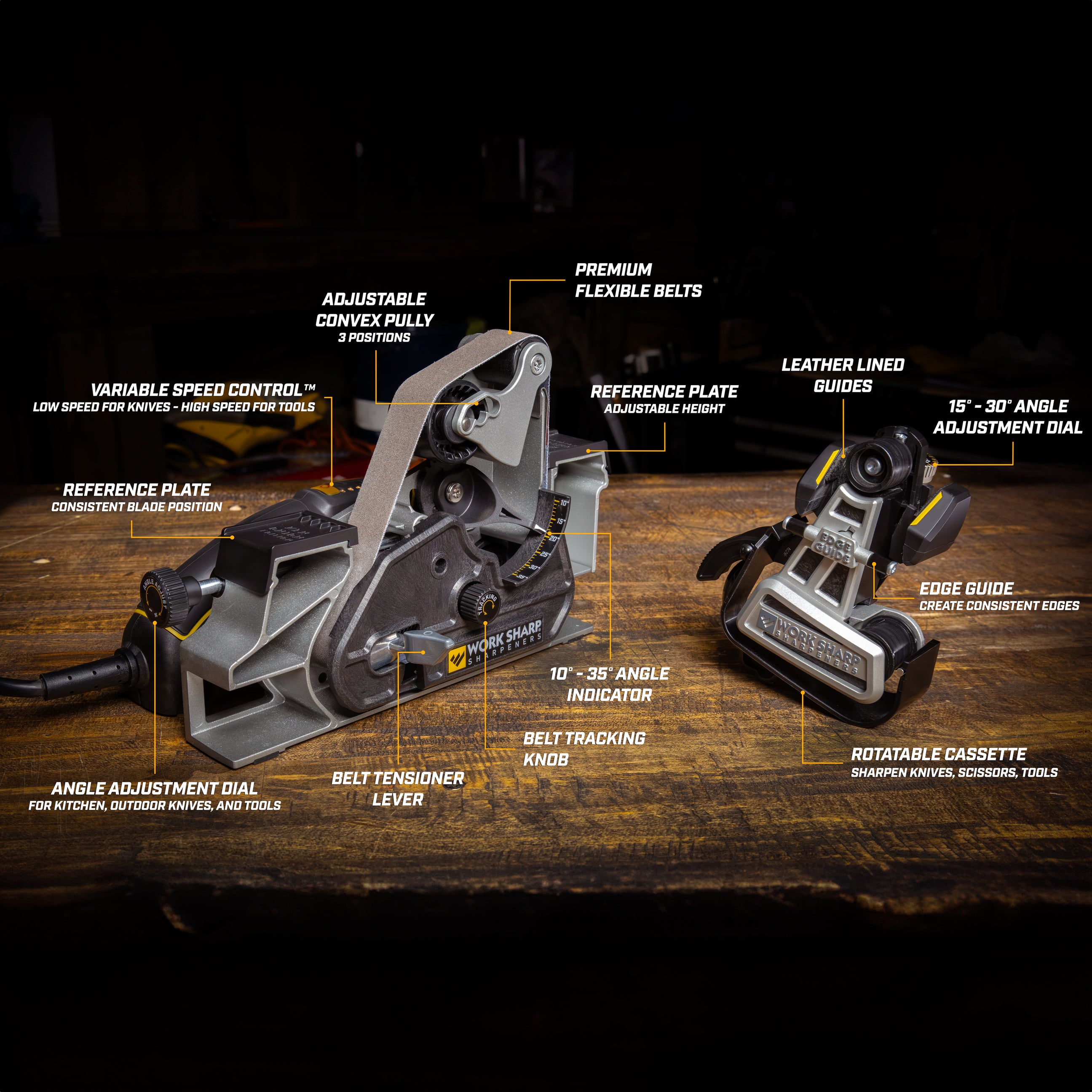 Ken Onion Edition ELITE Knife & Tool Sharpener Mk.2™ – Work Sharp