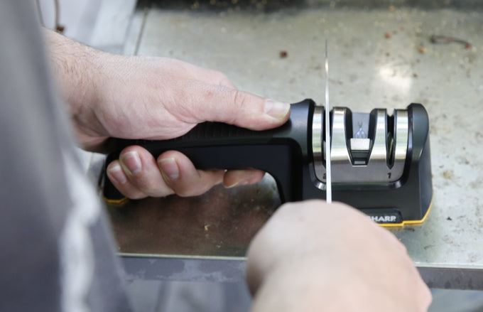 Pull Through Knife Sharpener – Work Sharp