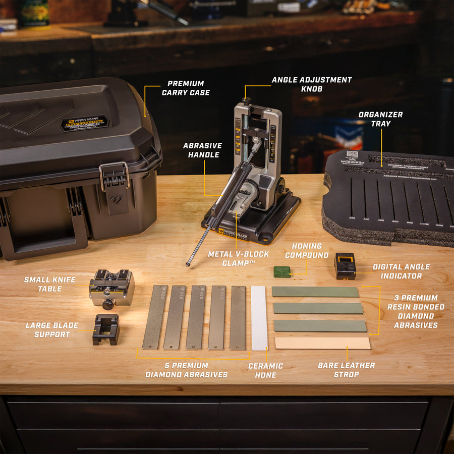 Professional Precision Adjust™ Elite Knife Sharpener – Work Sharp