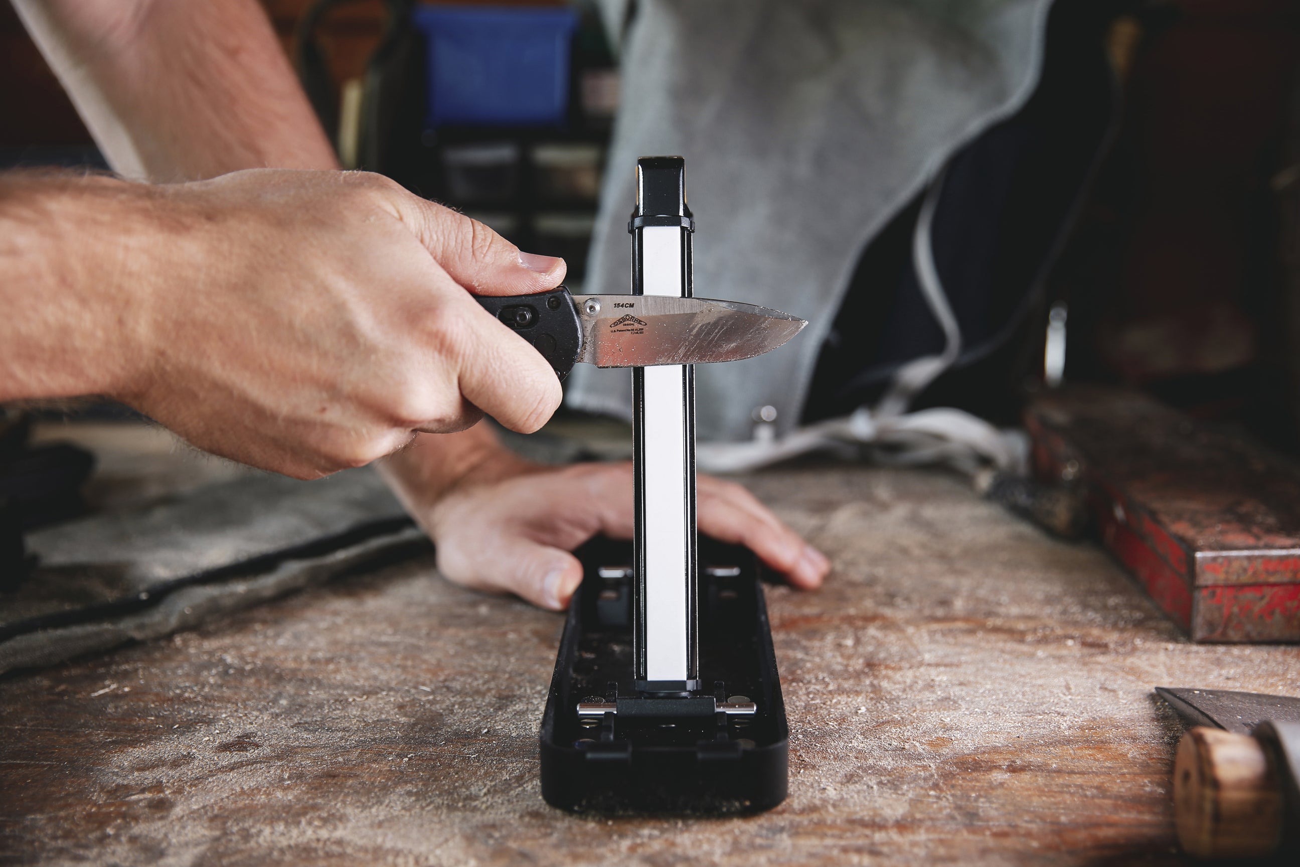 Angle Set™ Knife Sharpener – Work Sharp