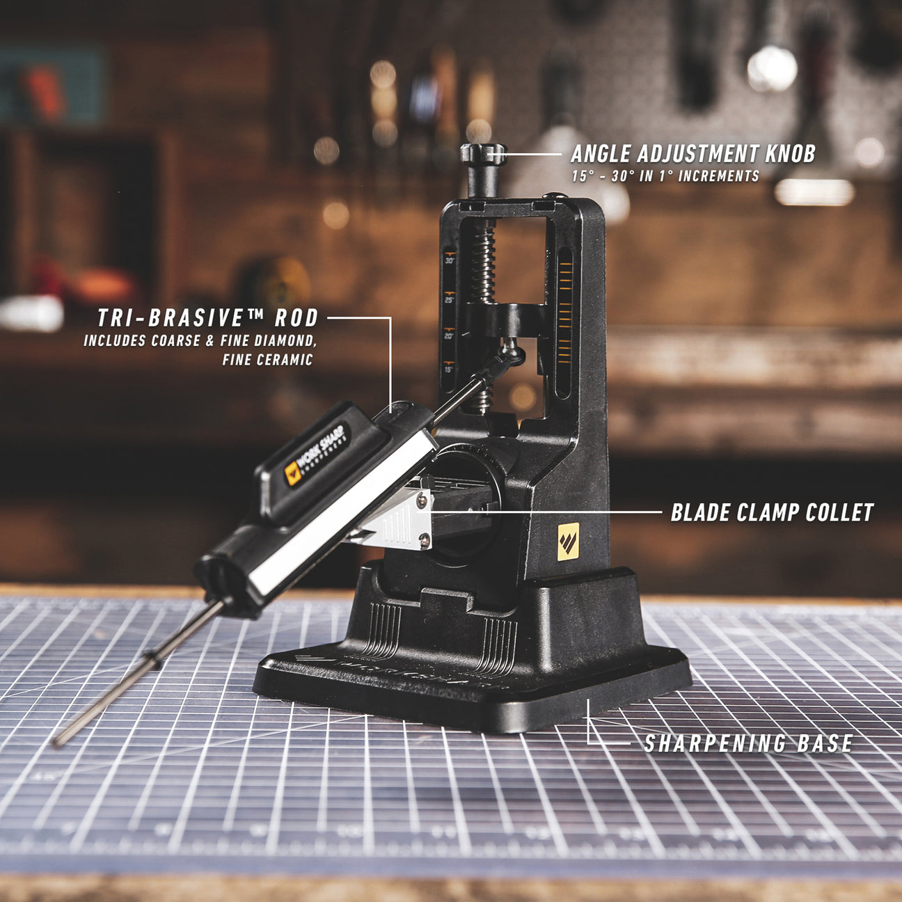 Precision Adjust™ Knife Sharpener – Work Sharp