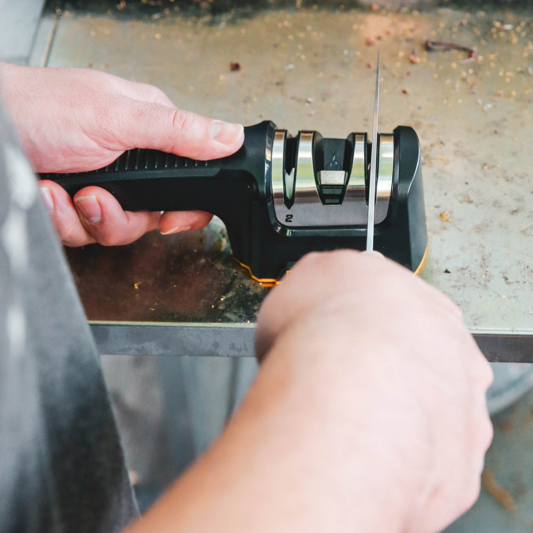 Pull Through Knife Sharpener – Work Sharp