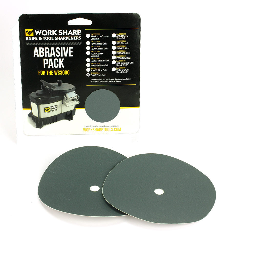 WS3000 - 3600 Grit Abrasive Disc Bulk Pack – Work Sharp